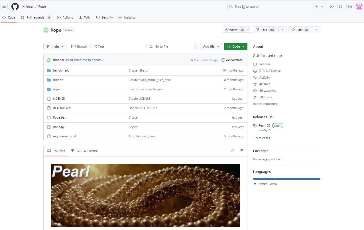 【失敗しない】PCでDeepFake！Rope Opal（Roep Peral）のインストール方法＆使い方（スクリーンショットで丁寧解説） | AIクリエイティブワールド