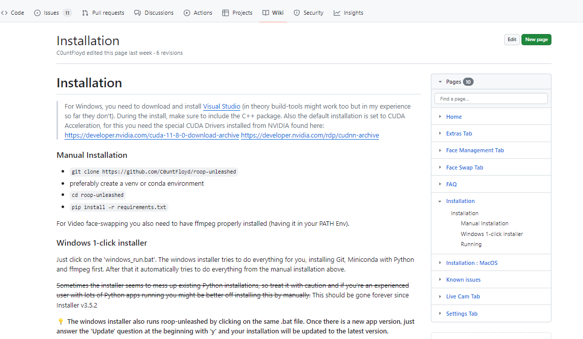 【失敗しない】PCでDeepFake！roop-unleashedのインストール方法＆使い方（スクリーンショットで丁寧解説） | AIクリエイティブワールド