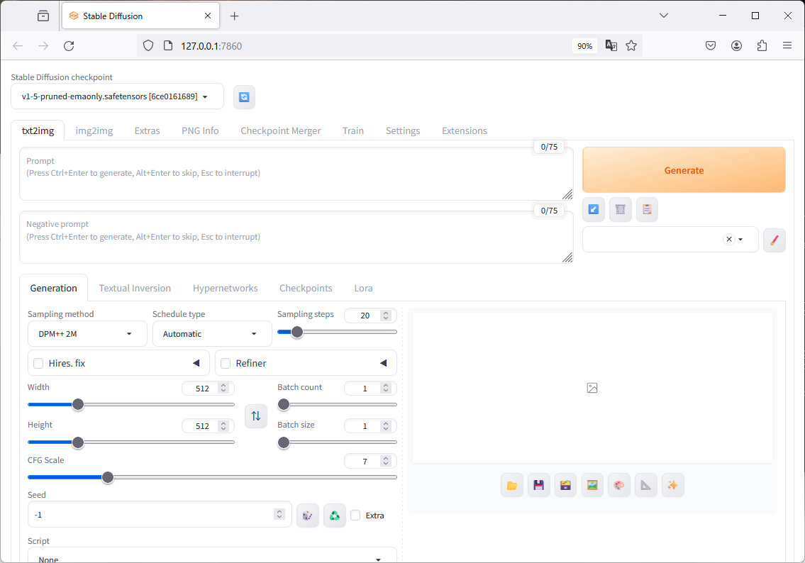 【図解】Stable diffusion web UI （AUTOMATIC1111）をインストールしよう！ | AIクリエイティブワールド