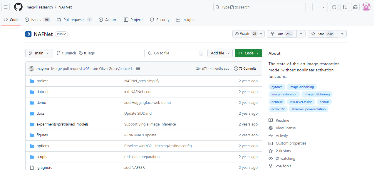 【Python】写真のノイズ除去とブレ（ぼやけ）除去をNAFNetで解決 | AIクリエイティブワールド